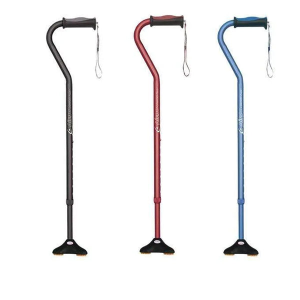 Comfort Plus Cane - Small Quad Ultra Stable Tip Cane – 4MOBILITY WA ...
