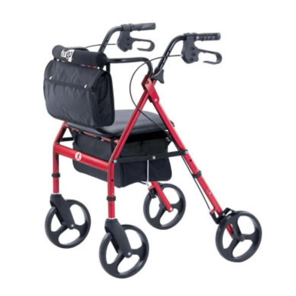 Hugo Elite Rolling Walker with Seat – 4MOBILITY WA - Mandurah